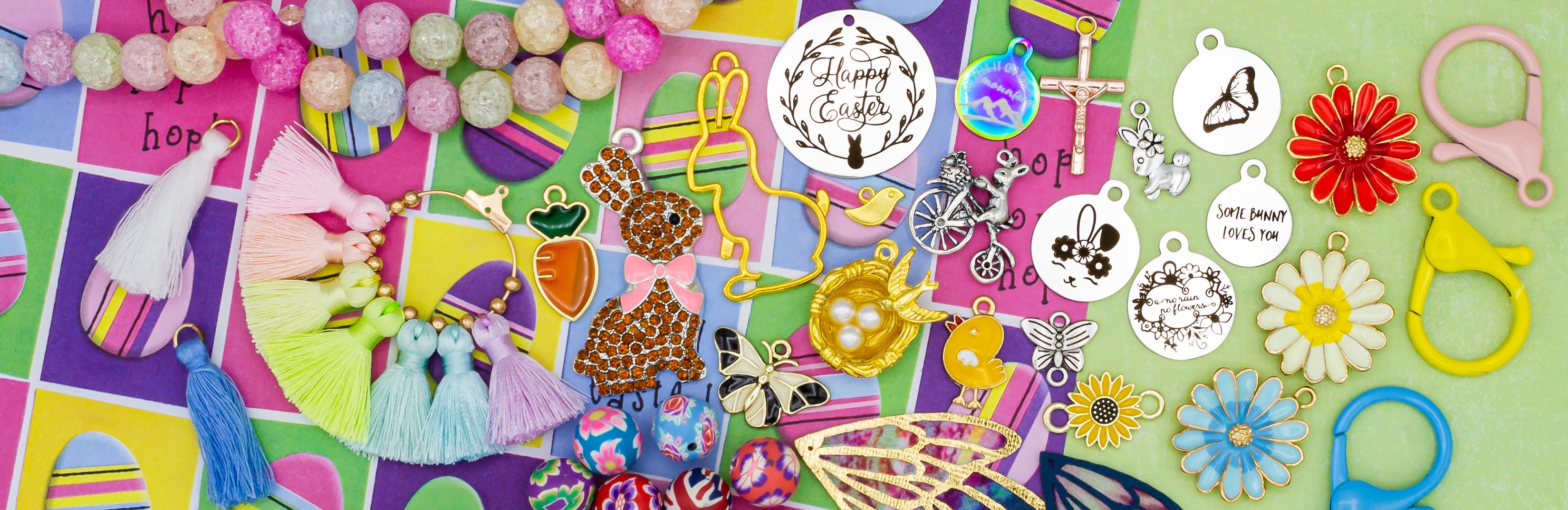 Easter Themed Jewelry Supplies