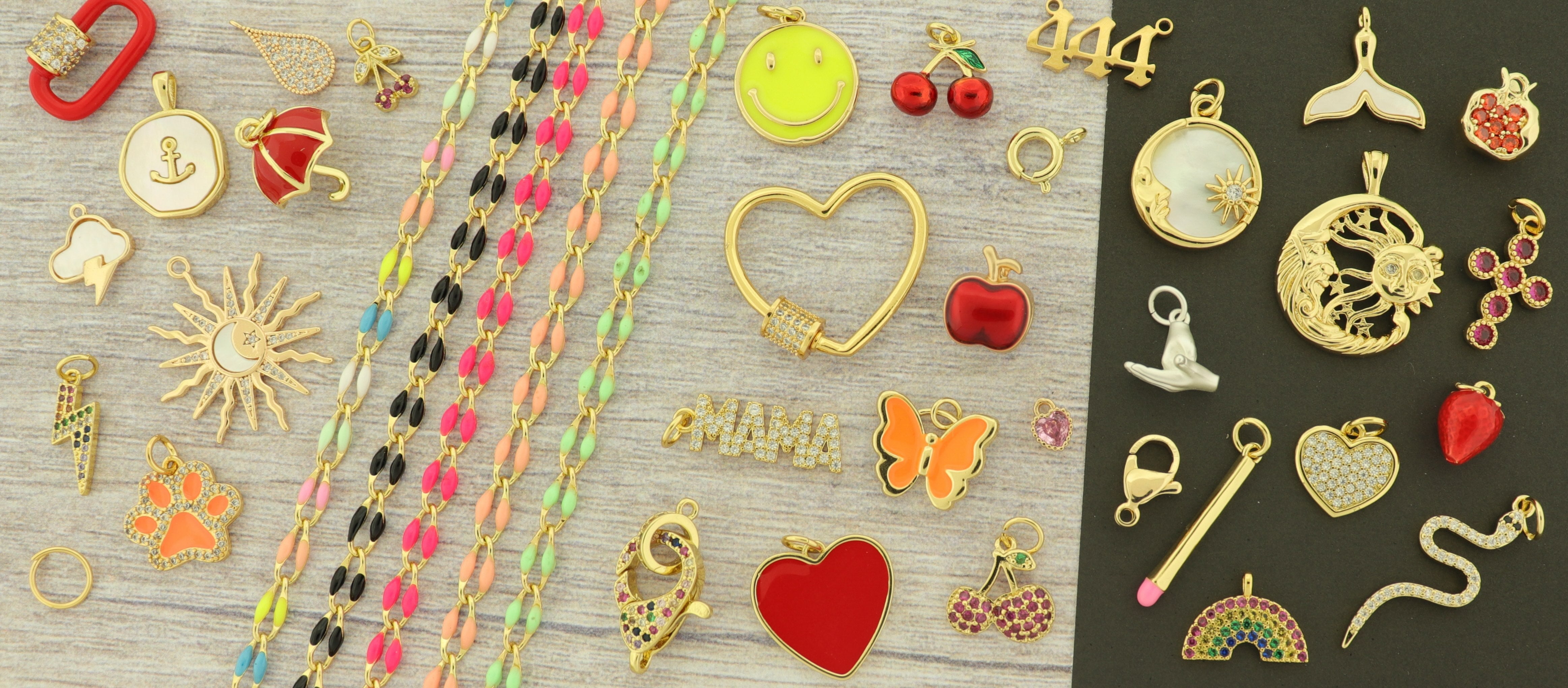 Gold Plated and Gold Filled Charms and Pendants